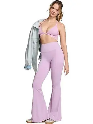 Pink Relay Super Flare Leggings - Purple