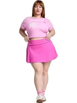 Pink All-day Cotton™ Foldover Skort - Pink