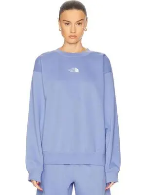 The North Face Oversize Crewneck Sweatshirt - Virtual Blue