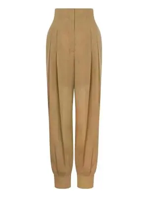 Philosophy Di Lorenzo Serafini Pleated Tapered Trousers - Green