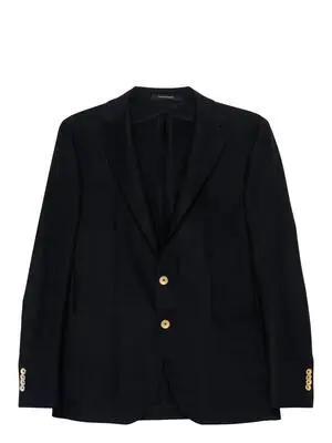 Tagliatore Single-breasted Blazer - Blue