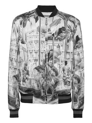 Philipp Plein D'azur Bomber Jacket - Black