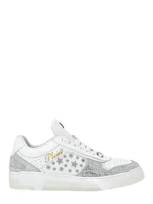 Philipp Plein Stud-embellished Sneakers - White