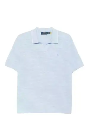 Polo Ralph Lauren Embroidered Polo Shirt - Blue