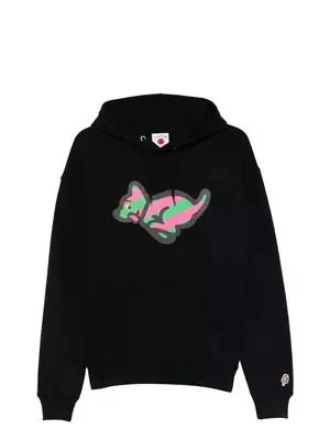 ICECREAM Running Puppy Hoodie - Black