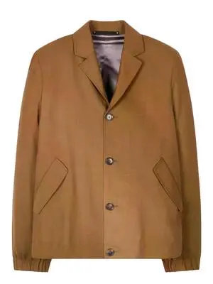 Paul Smith Virgin Wool Blazer - Brown