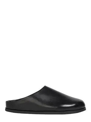 MANSUR GAVRIEL Mansur Gavriel Leather Slippers Black