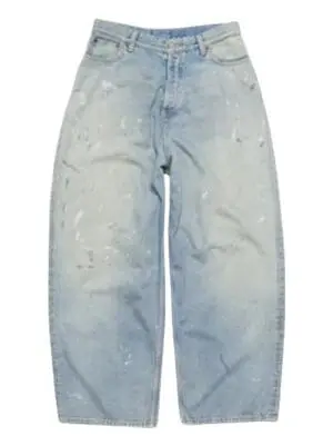 Acne Studios Super Baggy Fit Jeans - Light Blue