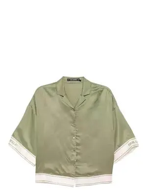 Karl Lagerfeld Short-sleeved Blouse - Green