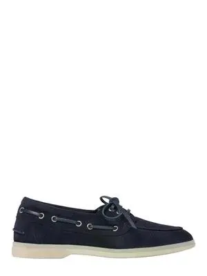 SCAROSSO Lia Boat Shoes - Blue