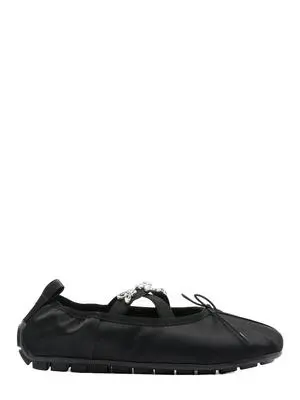 Simone Rocha Ballerina Grip Ballet Flats - Black