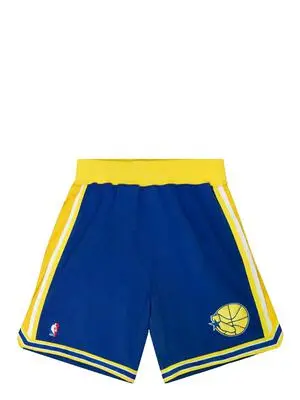 Mitchell & Ness Nba Authentic Warriors 95 Shorts - Blue