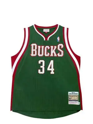 Mitchell & Ness Nba Milwaukee Bucks Giannis Antetokounmpo 2013 Basketball Jersey - Green