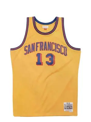 Mitchell & Ness Golden State Warriors 62-63 Wilt Chamberlain Swingman Jersey - Yellow
