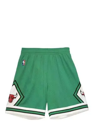 Mitchell & Ness Nba Chicago Bulls 2008 Swingman Shorts - Green