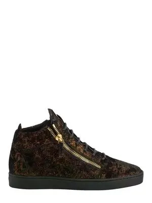 GIUSEPPE ZANOTTI Kriss Mid-top Sneakers - Brown