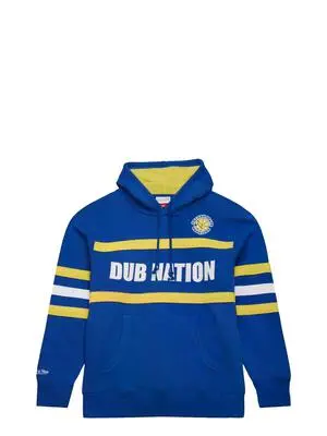 Mitchell & Ness Golden State Warriors Head Coach Hoodie - Blue