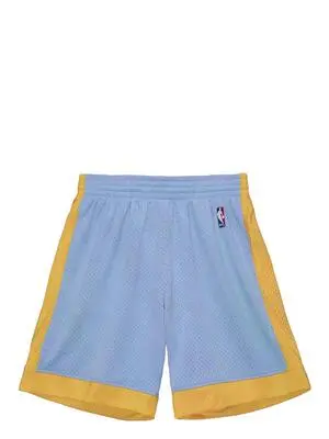 Mitchell & Ness Nba Los Angeles Lakers 2001 Swingman Shorts - Blue