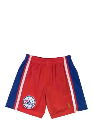 Mitchell & Ness 1996/97 Philadelphia 76ers Swingman Shorts - Red
