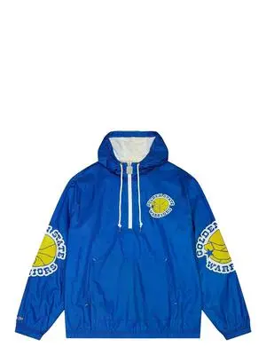 Mitchell & Ness Golden State Warriors Team 2.0 Windbreaker - Blue