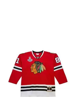 Mitchell & Ness Nhl Blackhawks 2014 Marian Hossa Jersey - Red