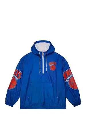Mitchell & Ness New York Knicks Team 2.0 Windbreaker - Blue