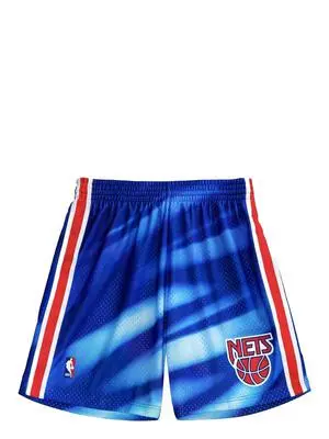 Mitchell & Ness Nba New Jersey Nets 90 Swingman Shorts - Blue