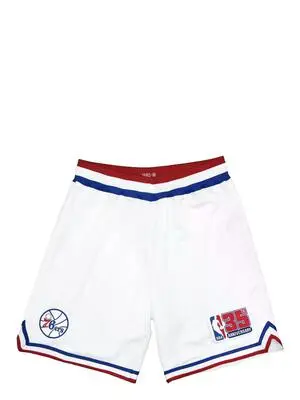 Mitchell & Ness Philadelphia 76ers 1980/81 Authentic Shorts - White