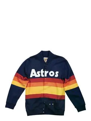 Mitchell & Ness Mlb 86 Houston Astros Authentic Sweater - Blue