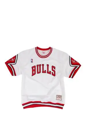 Mitchell & Ness 1987/88 Chicago Bulls Shooting Shirt - White