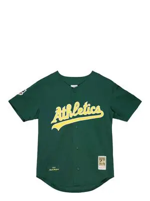 Mitchell & Ness Nba Oakland Athletics 1997 Mark Mcgwire Jersey T-shirt - Green