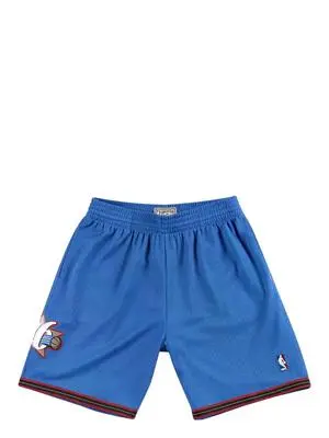 Mitchell & Ness Nba 76ers 99-00 Swingman Alternate Shorts - Blue