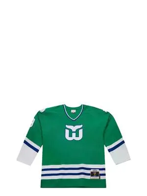 Mitchell & Ness Nhl Dark Whalers 1979 Gordie Howe Jersey - Green