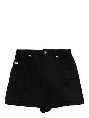 CHOCOOLATE Denim Skort - Black