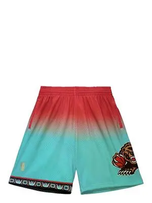 Mitchell & Ness Vancouver Grizzlies 1996 Fadeaway Swingman Shorts - Blue