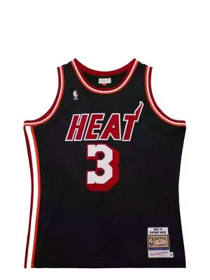 Mitchell & Ness 2013/14 Dwyane Wade Miami Heat Swingman Jersey - Black