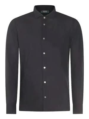 ZANONE Button-up Shirt - Blue