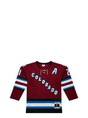 Mitchell & Ness Nhl Dark Alternate Avalanche 2001 Peter Forsberg Jersey - Red