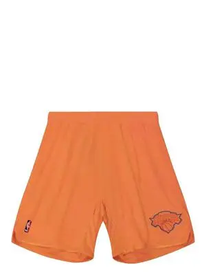 Mitchell & Ness Nba Ny Knicks 2012 Christmas Day Basketball Shorts - Orange