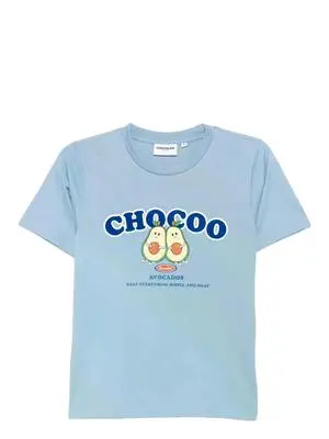 CHOCOOLATE Graphic-print T-shirt - Blue