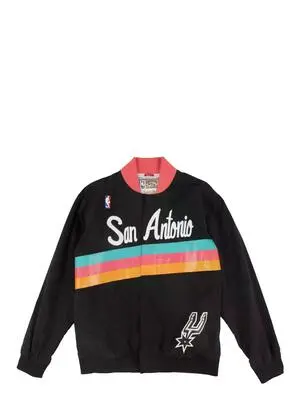 Mitchell & Ness Nba San Antonio Spurs 94-95 Warm-up Jacket - Black