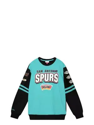 Mitchell & Ness Nba San Antonio Spurs Sweatshirt - Blue