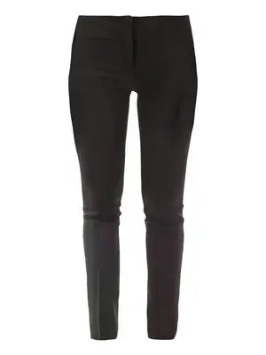 L' AUTRE CHOSE Slim-fit Trousers - Black