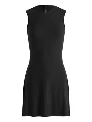 SKIMS Soft Lounge Muscle Tank Mini Dress - Onyx