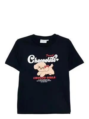 CHOCOOLATE Graphic-print T-shirt - Blue
