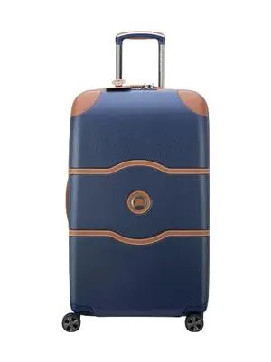 DELSEY PARIS Chatelet Air 2.0 Hardside 26" Checked Spinner Luggage - Navy Blue