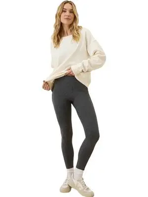 PACT On The Go-to Pocket Legging - Charcoal Heather
