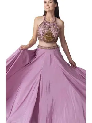 RAAS Kiya Lehenga Choli Set - Pink