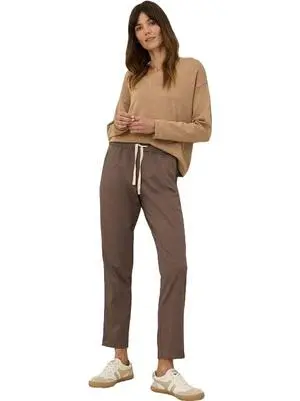 PACT Organic Cotton Daily Twill Pants - Deep Taupe