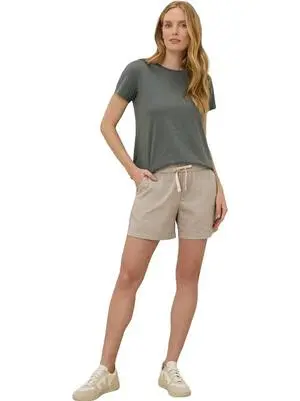 PACT Pact Organic Cotton Daily Twill Short Nickel